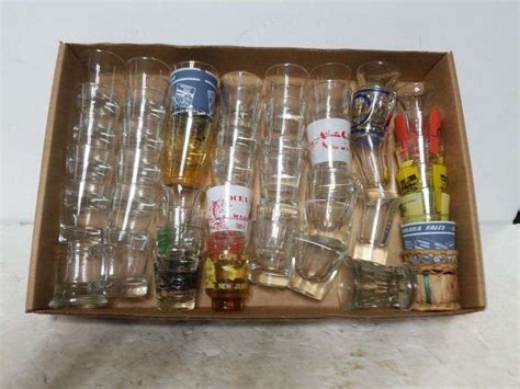 Assorted Shot Glasses Trice Auctions
