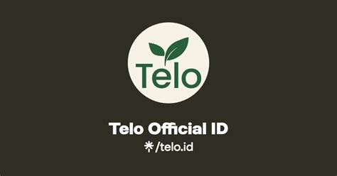 Telo Official Id Instagram Tiktok Linktree