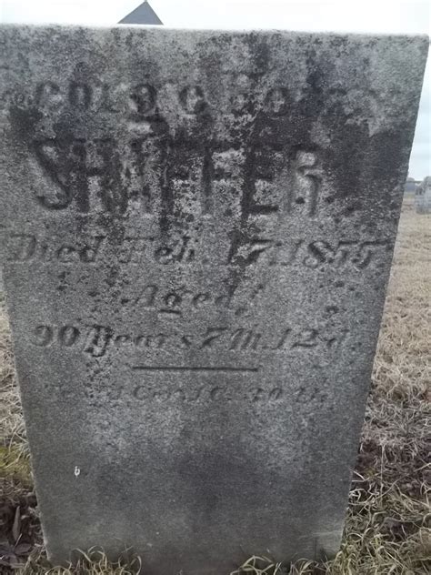 George Henry Shaffer 1764 1855 Find A Grave Memorial