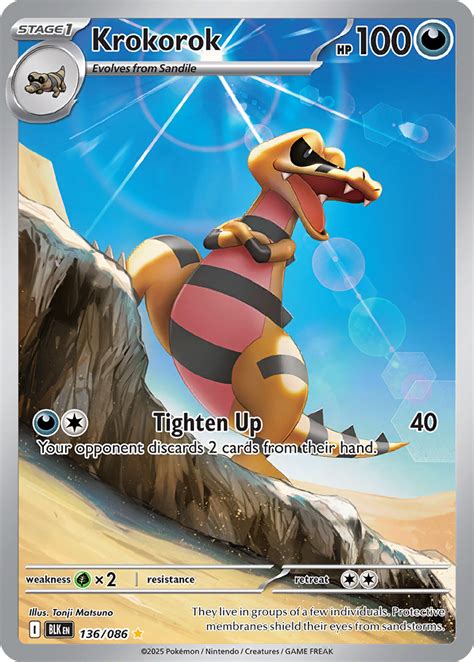Krokorok Pokémon Detail