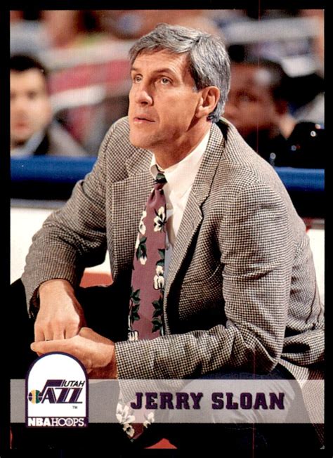 1993 94 Hoops Jerry Sloan Utah Jazz 255 Ebay