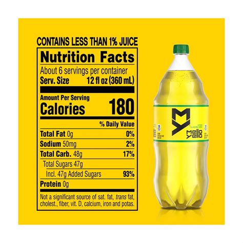 Buy Mello Yello Citrus Flavored Soda Soft Drink 2 L From Dollar