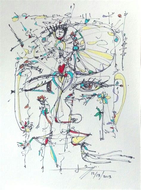 Darlene Sketches Humanoid Sketch Art
