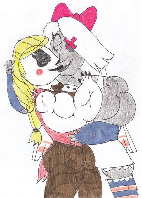 Buff Charlie And Vaggie Kissing By Frogwoodproductions On Deviantart