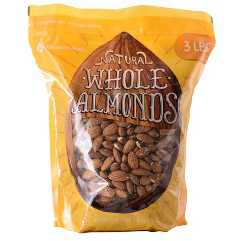 Whole Almonds 3 Lbs My Kosher Cart