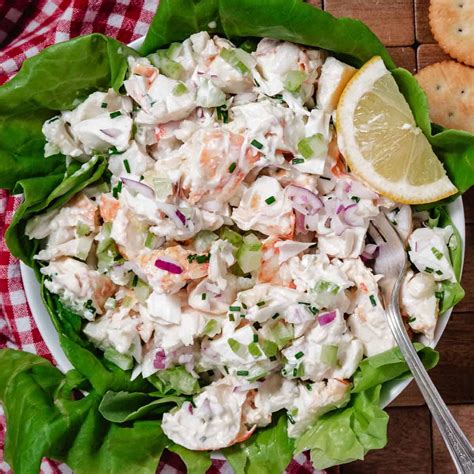 Creamy Lobster Salad Perfect For Rolls Lettuce Cups Or Greens