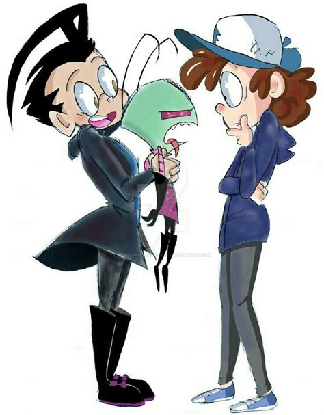 Imágenes De Invasor Zim imagen 7 Cartoon crossovers Invader zim