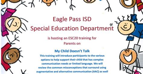 Eagle Pass Isd Ivision Episd Special Education Department Training