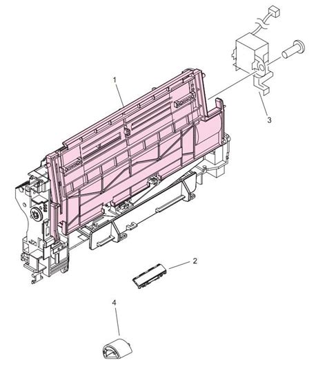 Hp Laserjet 4250 4250n 4250tn 4250dtn 4250dtnsl Printer Parts Diagrams