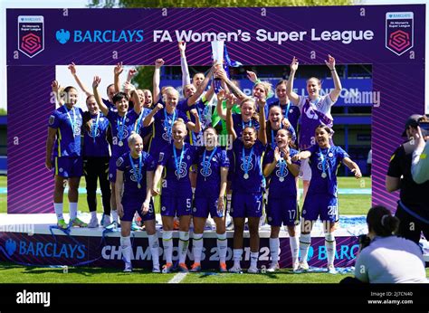 Chelseas Magdalena Eriksson Lifts The Barclays Fa Womens Super League