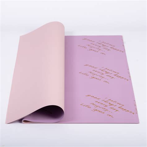 Celofan Flori Model Scris Liliacroz Deschis 20set Poy Naturart