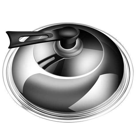 Universal Lid For Pots Pans And Skillets Cheese Melting Dome Steak Cover Tempered Pan Lid