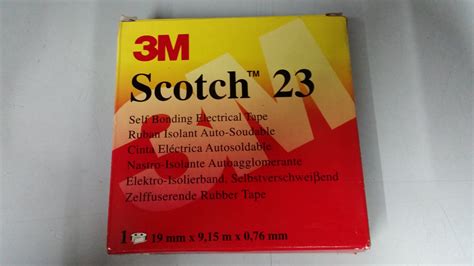 3m Scotch 23 Rubbing Splicing Tape 34 X 30ft Model 3m S23