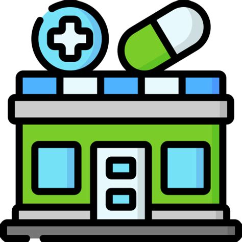 Pharmacy Free Commerce Icons