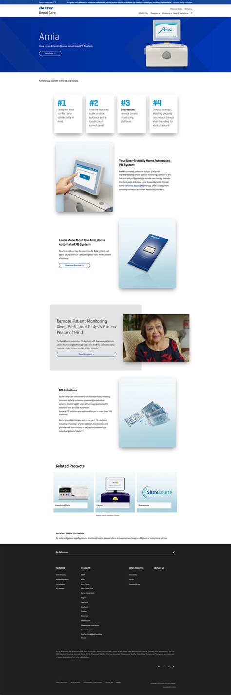 Baxter Renal Care Website Steven Nardi