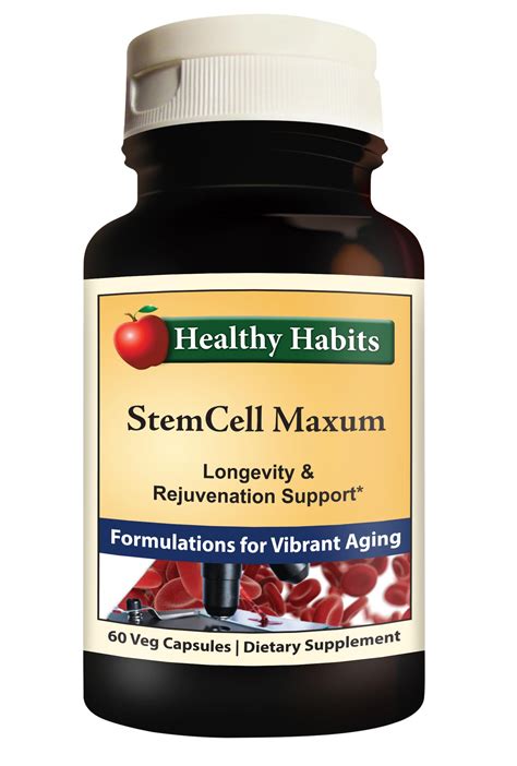 Healthy Habits Stemcell Maxum Plant Based Age Defying Support