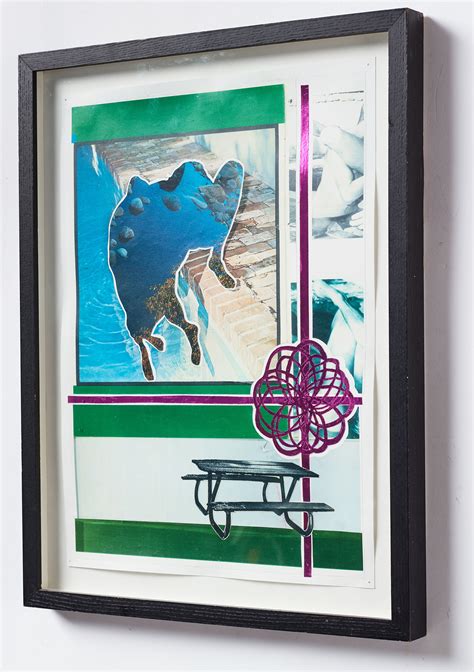 Christian Holstad Collage In Paper Executed In 2004 Bukowskis