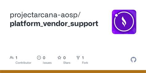 Github Projectarcana Aosp Platform Vendor Support