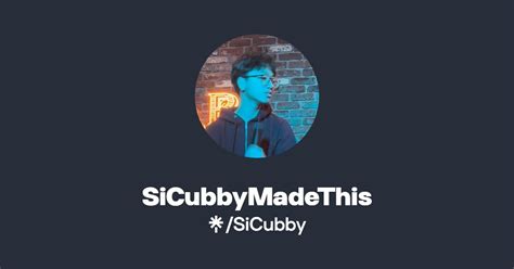 Sicubbymadethis Instagram Tiktok Twitch Linktree