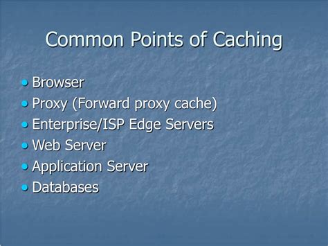 ppt maximizing web performance through effective caching strategies