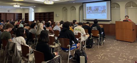 Teresa Chi Ching Sun Gave A Presentation About Dr Chens Contribution To Developing East Asian