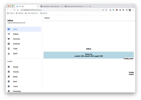 Bug Styling Issues When Ion Split Pane Is Open · Issue 25210 · Ionic Teamionic Framework · Github