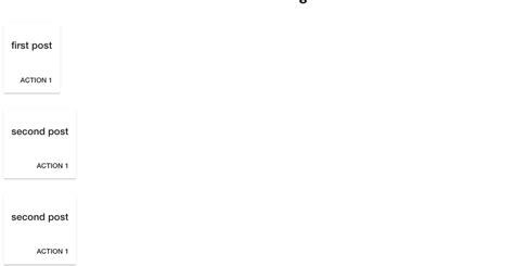 Javascript How Do I Create A Grid Of Cards With Angular Material Stack Overflow