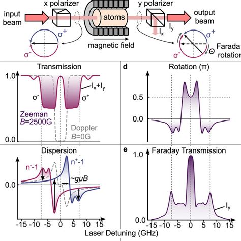 Working Principle Of Faraday Filters A Faraday Filter Setup With An
