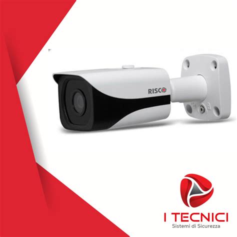 Telecamera Ip Bullet Esterno Risco I Tecnici