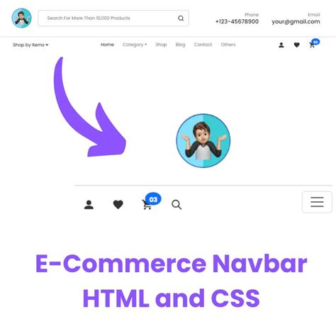 Create Bootstrap 5 Responsive Navbar For E Commerce Website Commerce Website Ecommerce Site