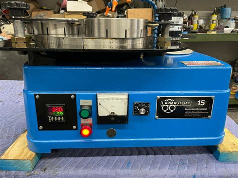 Lapmaster 15″ With Variable Speed Control Longoria Refurbished Equipment