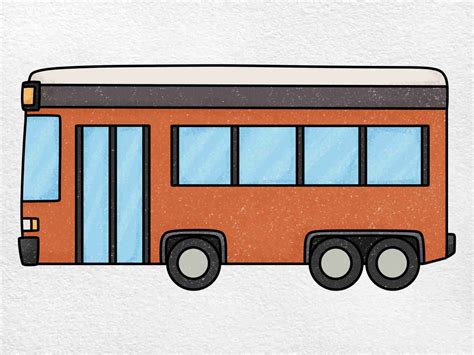 Draw A Bus Helloartsy