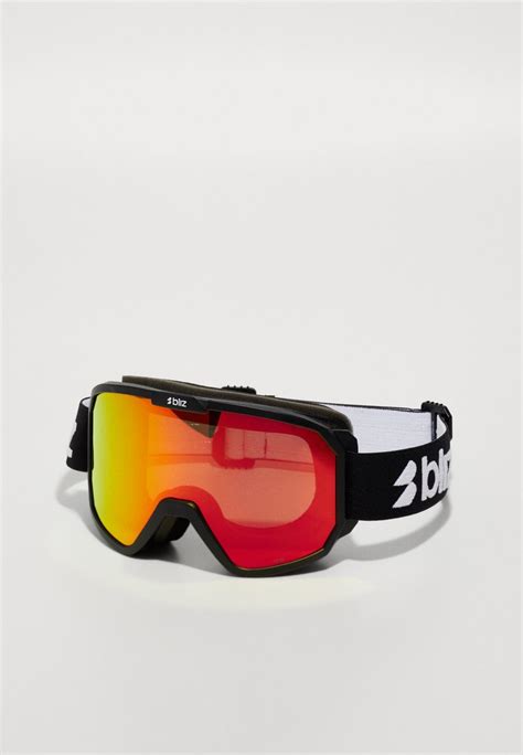 Bliz Rave Unisex Ski Goggles Brown Redbrown W Red Multiblack