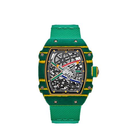 Đồng Hồ Richard Mille Rm 67 02 Wayde Van Niekerk Extra Flat Platin