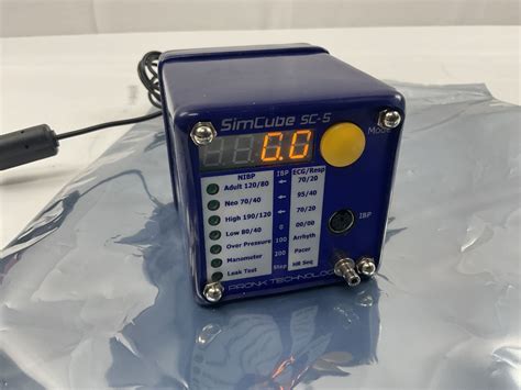 Used Pronk Technologies Sc 5 Simcube Compact Vital Signs Patient