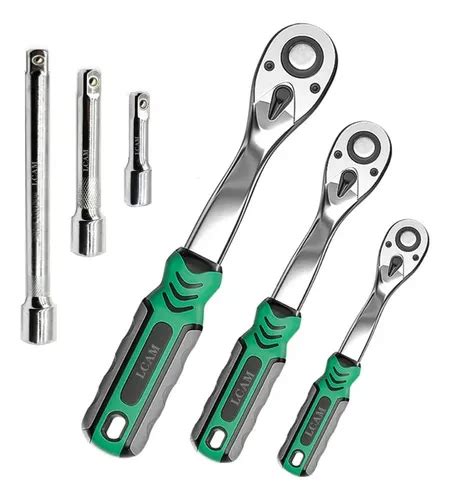 Lcam Llave Matraca Juego De Matracas Herramientas Manuales Trinquete De