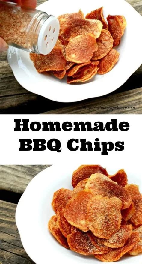 Homemade Bbq Chips Thirtysomethingsupermom Homemade Munchies