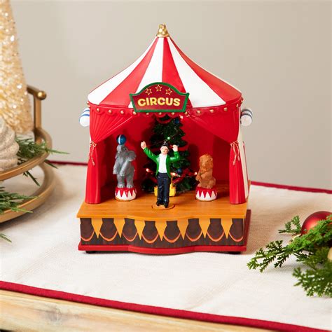 Northlight Led Lighted And Musical Animated Circus Christmas Village