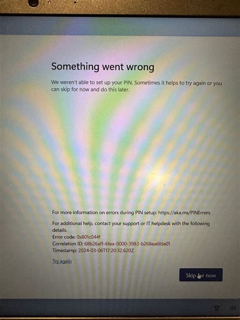 Entra Joined Win 11 Pro Cant Setup Pin Microsoft Community Hub