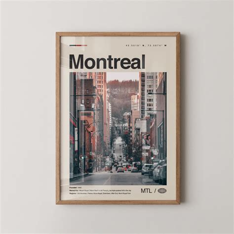 Montreal Print No 4 Montreal Wall Art Montreal Poster Montreal Photo