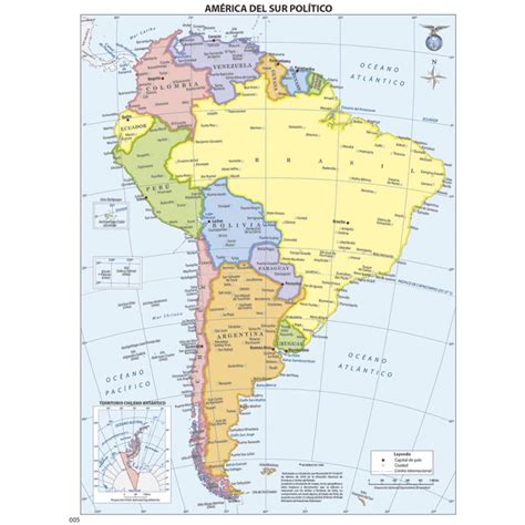 Spanish Map Of South America Mapa Politico De America Del Sur Mapa Mudo Images