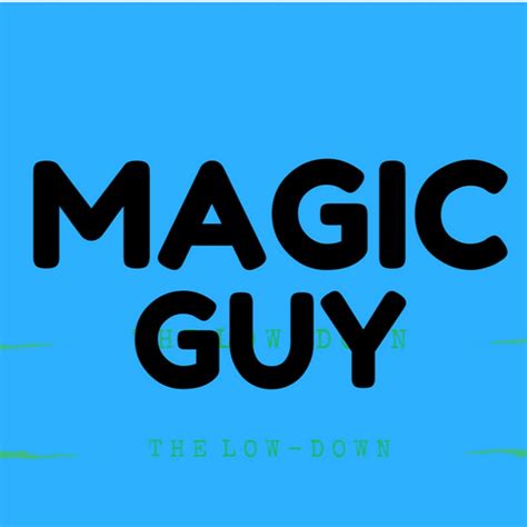 The Magic Guy Youtube