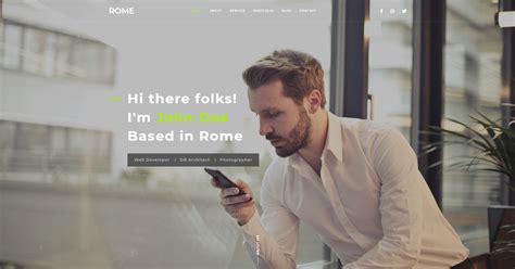 How To Create A Portfolio Landing Page Using Bootstrap Css Tutorial