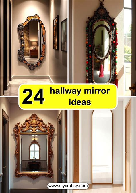 24 Stylish Hallway Mirror Decorating Ideas