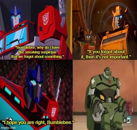 Did You Forget Bulkhead Transformers Memes Transformers Comic