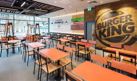 Modern Burger King Restaurant Design