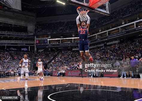 Matisse Thybulle Of The Philadelphia 76ers Dunks Against The News