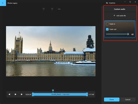 windows 11 video editor fade out or fade in with various apps