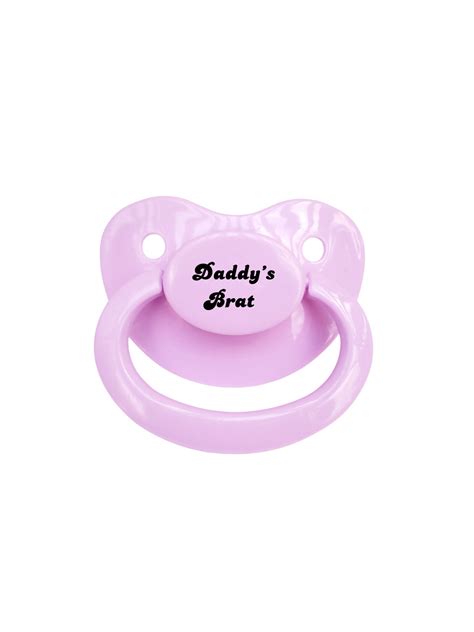 Daddys Brat Adult Pacifier Kink Pacifiers Vixens Hidden Desires