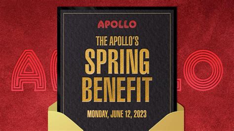 Apollo Theaters Spring Benefit All Things Chew
